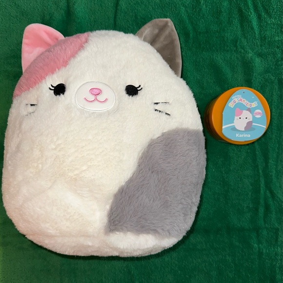 Squishmallows | Toys | Karina 2 In Cat Fuzzamallow Squishmallow | Poshmark